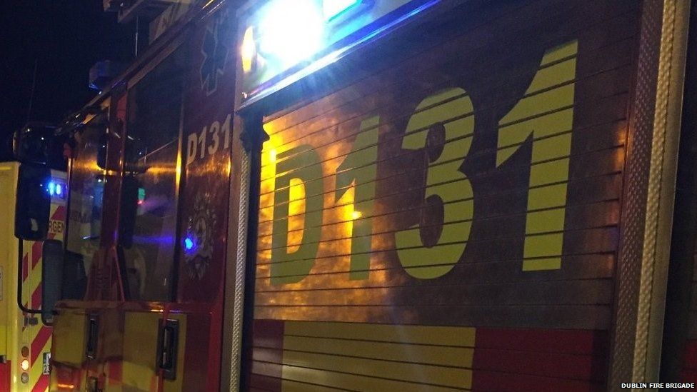 Fire after riot at Oberstown Youth Detention Centre - BBC News