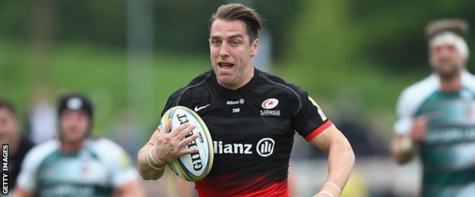 Premiership semi-final: Saracens 44-17 Leicester Tigers - BBC Sport