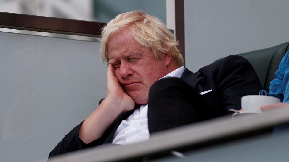 Newspaper headlines: Johnson's Brexit 'jibes' and 'dirty dossier' - BBC ...