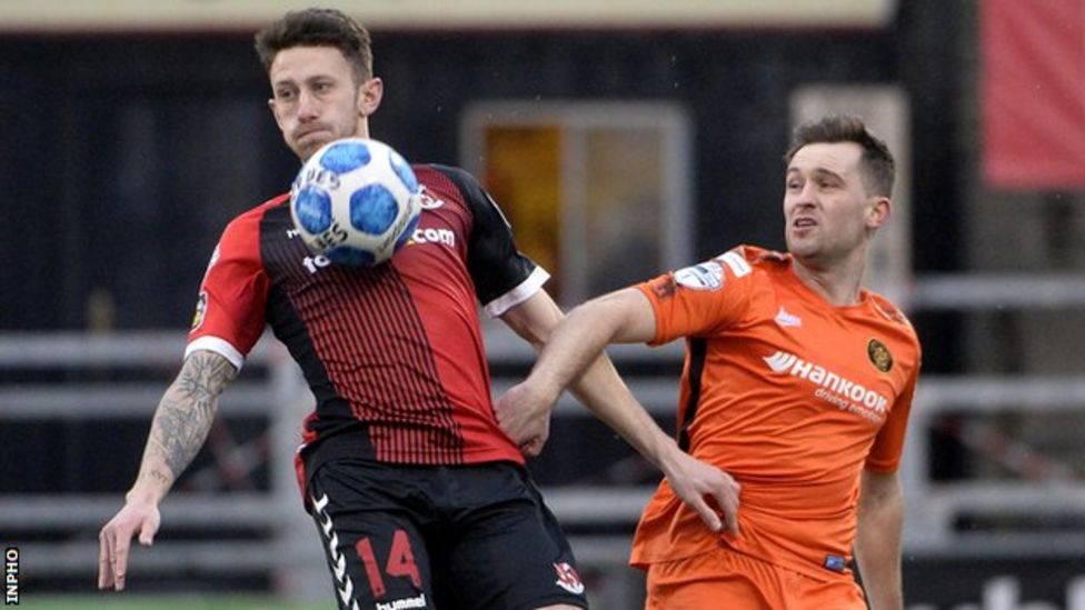 Irish Premiership: Jonny Frazer double helps Carrick Rangers to 3-1 win ...