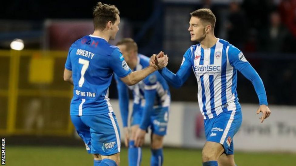Aaron Jarvis: Coleraine midfielder ruled out for three months - BBC Sport