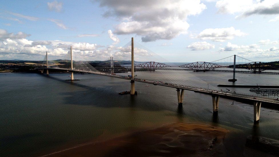New Queensferry Crossing added to Google maps - BBC News
