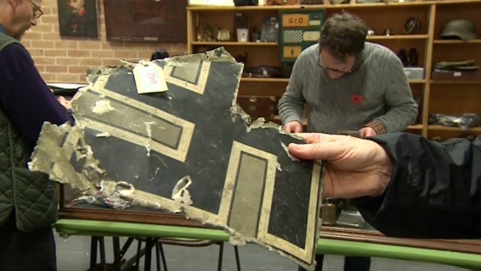 War memorabilia collection sells for £83,200 in auction - BBC News