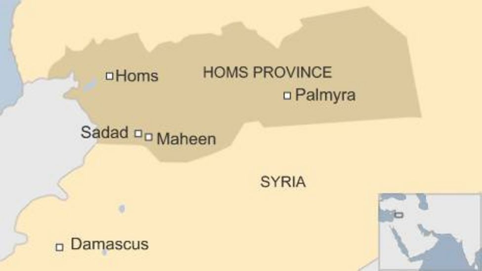 Syrian conflict: Islamic State advances in Homs Province - BBC News