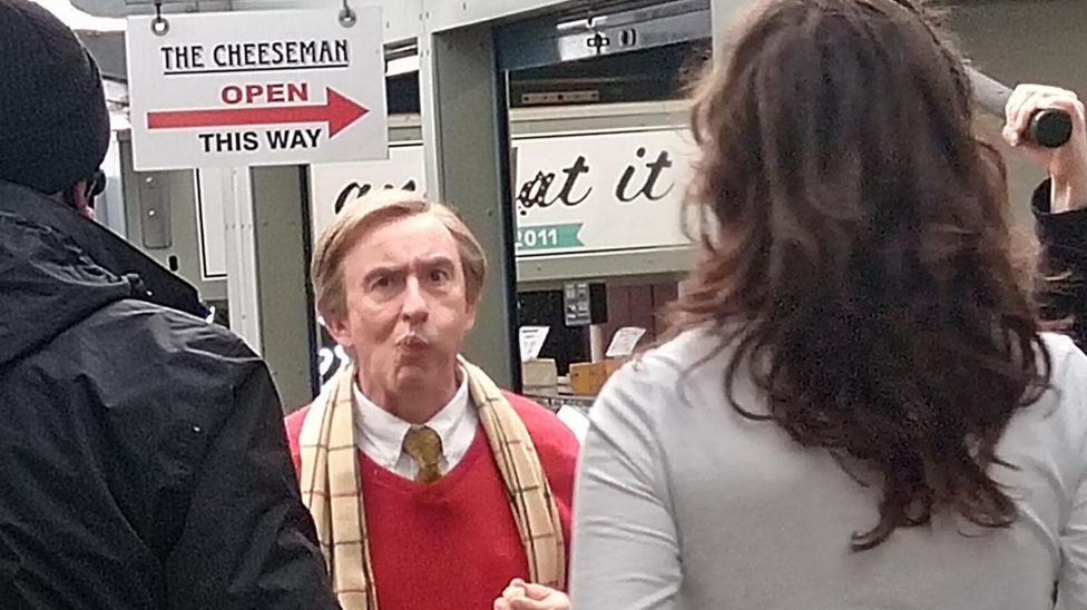 Alan Partridge's Steve Coogan spotted filming new show in Norwich - BBC ...