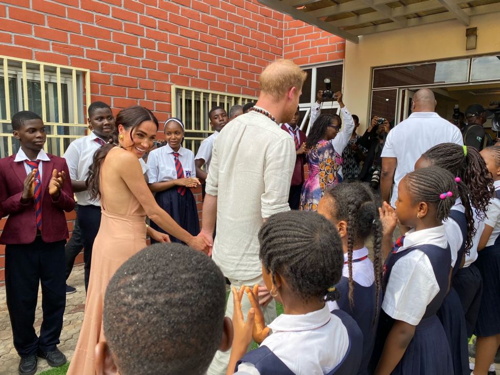 Prince Harry tells students 'it's OK to have a bad day' on Nigeria ...