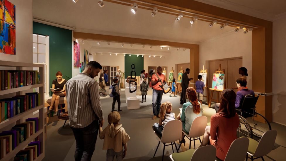 Ulverston library plan criticised by town's mayor - BBC News