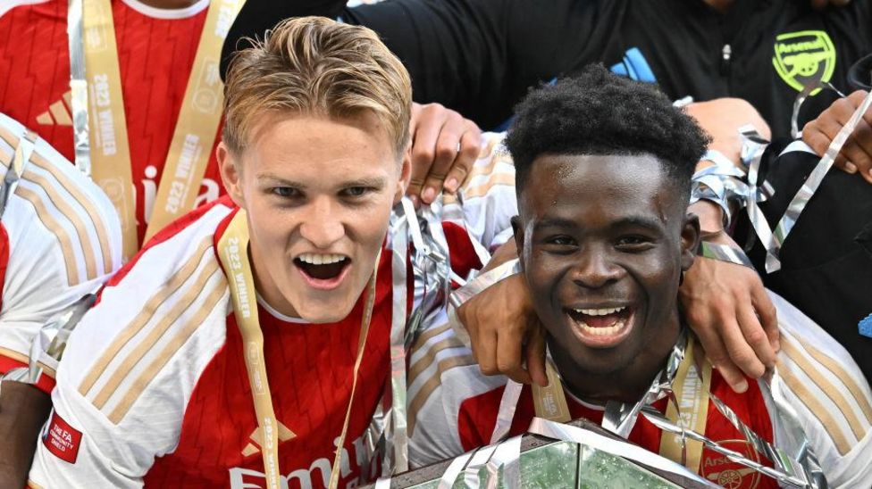 Arsenal: Bukayo Saka and Martin Odegaard in Ballon d’Or running - BBC Sport