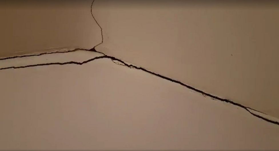 Mica homeowners: 'I thought the roof was going to come down' - BBC News