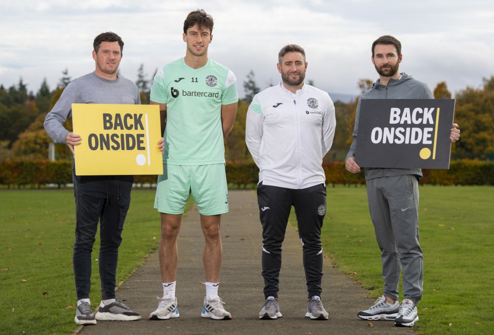 H﻿ibs partner up with Back Onside - BBC Sport