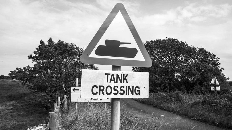 In pictures: Inside Scotland's unseen weapons ranges - BBC News