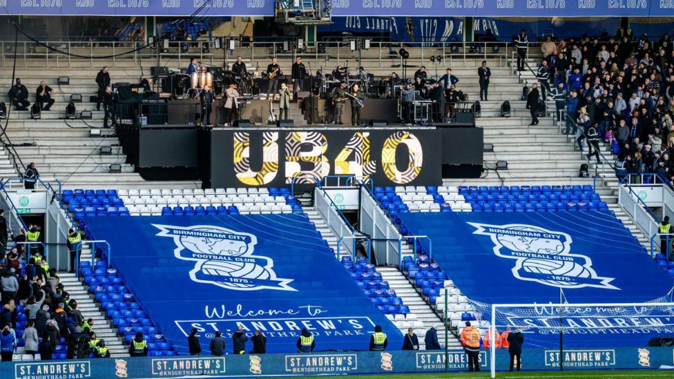 UB40 revamp classic song for Birmingham City fans - BBC News