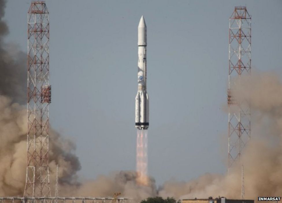 Key Inmarsat rocket flight from Kazakhstan 'a success' - BBC News