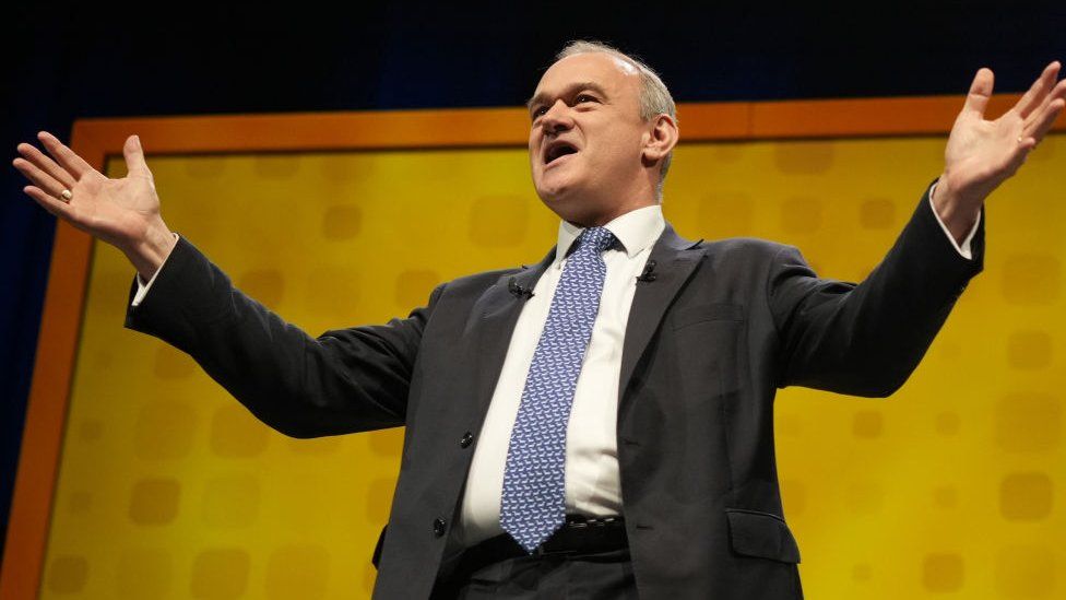 Liberal Democrat conference: Sir Ed Davey calls for 'once-in-a ...