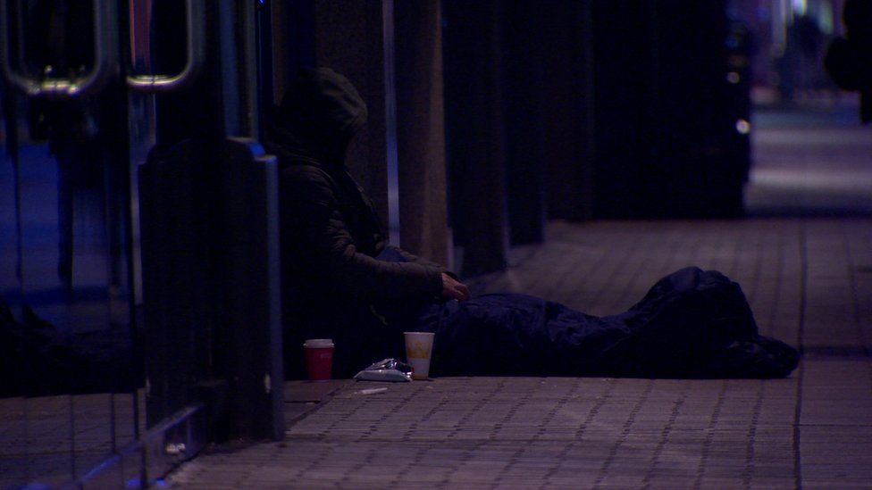 Homelessness in NI: Life on and beyond the streets - BBC News