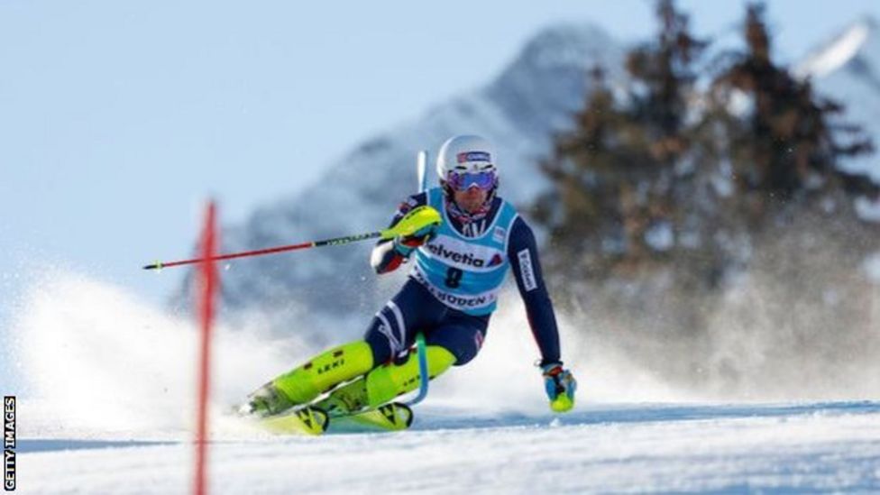 Dave Ryding: British alpine skier wins World Cup slalom bronze - BBC Sport