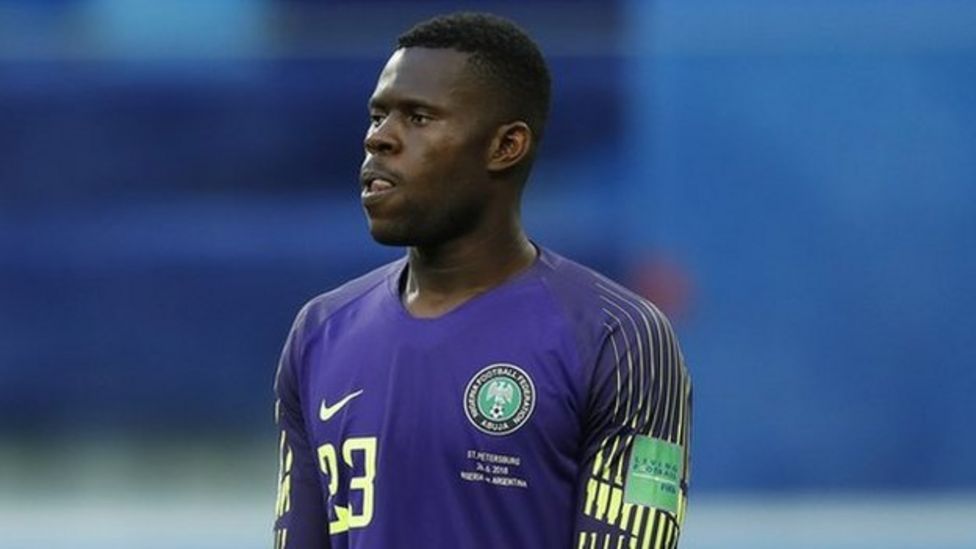 Francis Uzoho: Nigeria keeper says knee operation 'a success' - BBC Sport