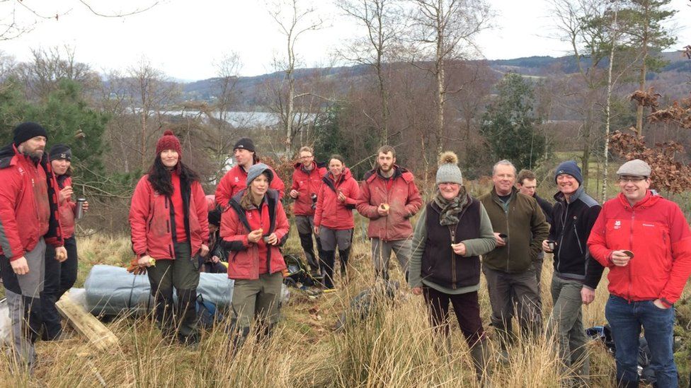 National Trust plants Lake District flood prevention trees - BBC News