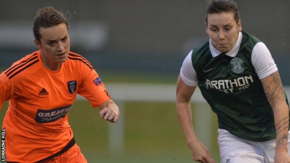 SWPL Cup final: Hibernian Ladies beat Glasgow City - BBC Sport