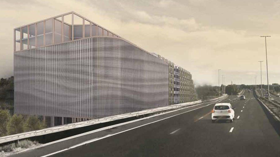 Portsmouth park and ride expansion plans approved - BBC News