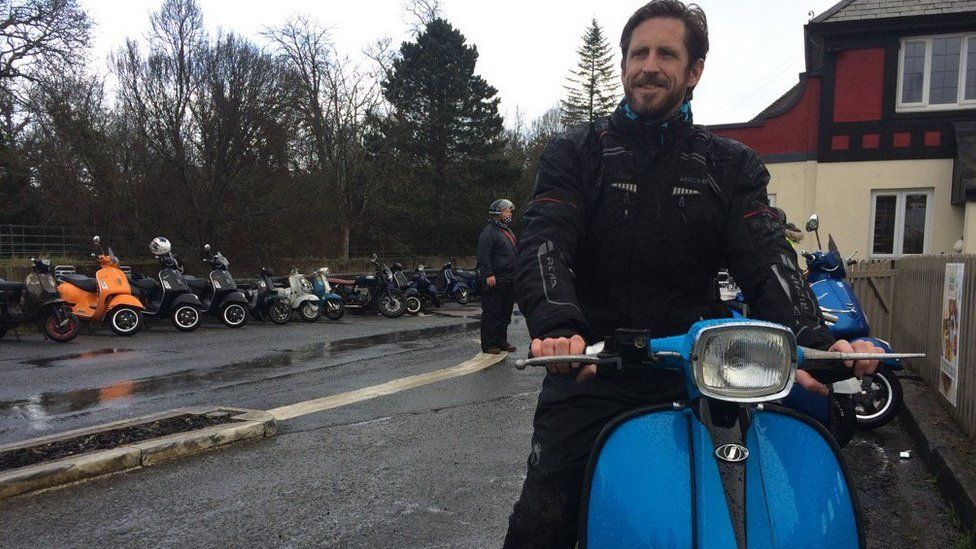 Dorset scooter rally death: David Coxon remembered by Devon convoy ...