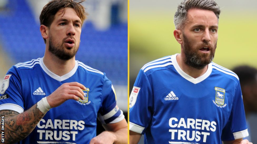 Ipswich Town: Luke Chambers and Cole Skuse to depart League One club ...