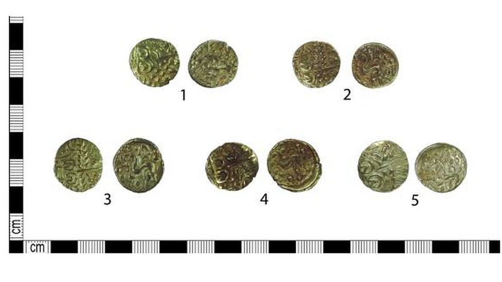 Roman and medieval coins found in Derbyshire classed as treasure - BBC News