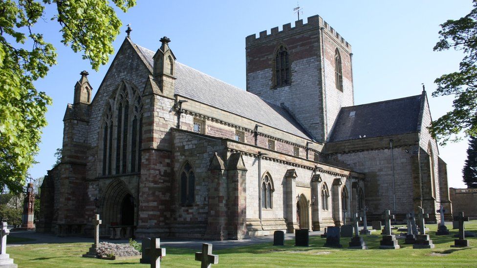 Technology brings St Asaph Cathedral's history to life - BBC News
