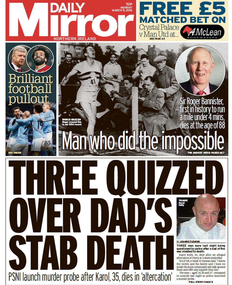 Newspaper headlines: Overtime and one last blast - BBC News