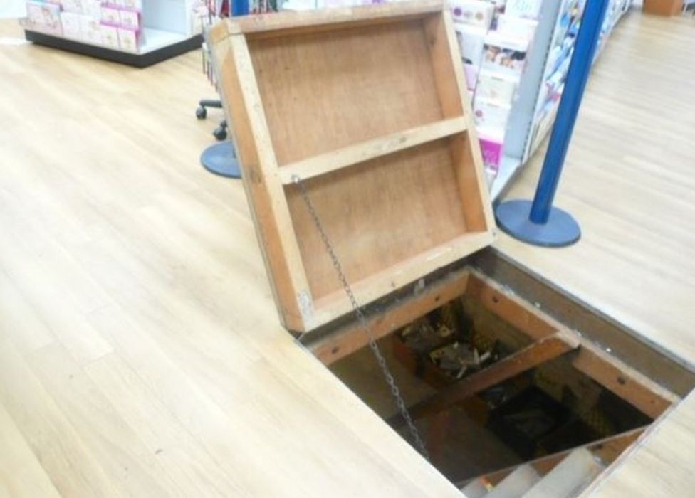 WHSmith fined after customer falls through open trapdoor - BBC News