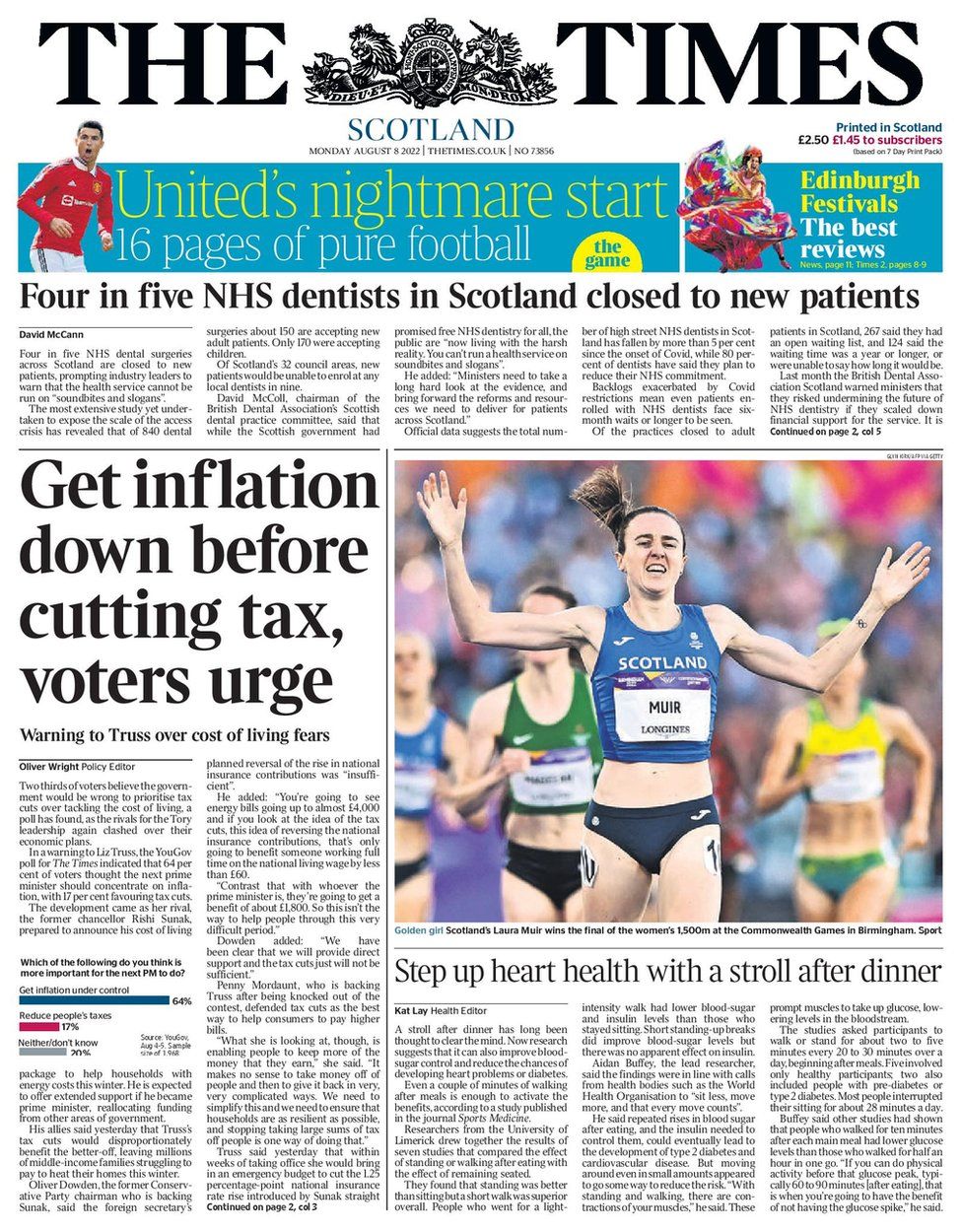 Scotland's papers: Demands to call up Cobra and 'Brumthing special ...