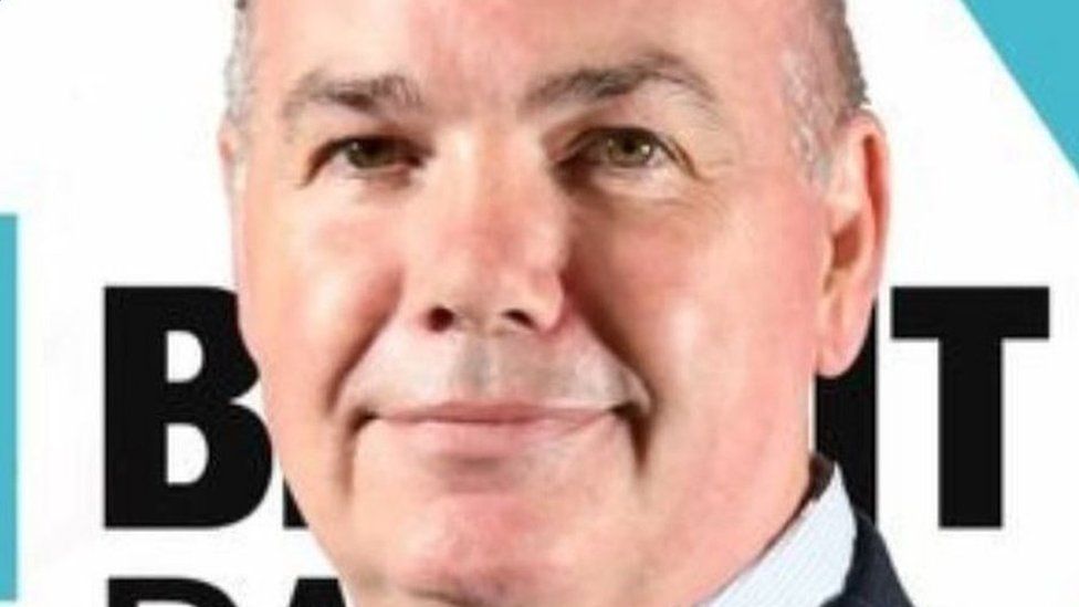 Brexit candidate Robin Adamson apologies for 'purge' tweet - BBC News