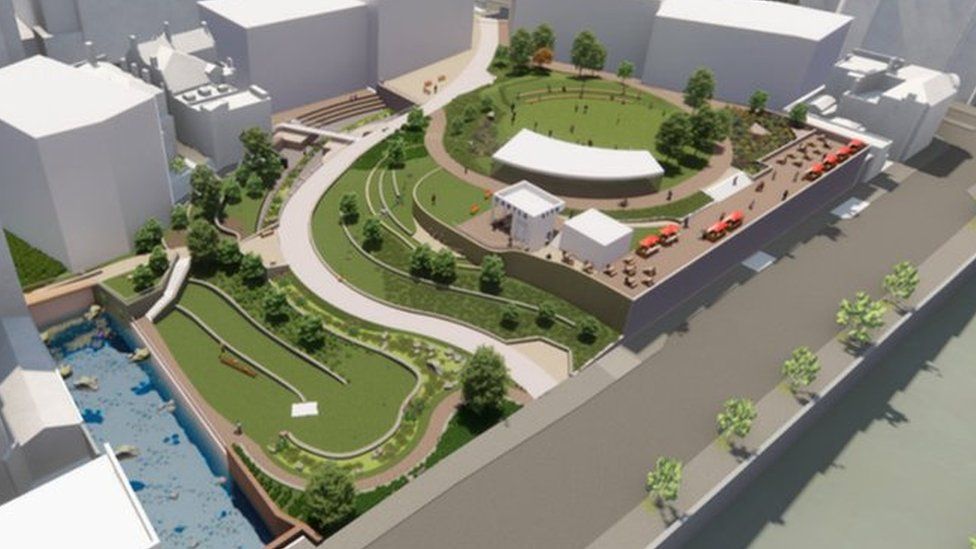 Section of Sheffield's River Sheaf to be revealed after 100 years - BBC ...