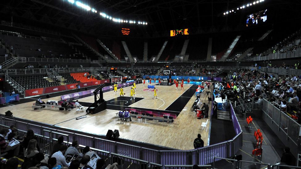 In pictures: Olympic Basketball Arena opens - BBC News