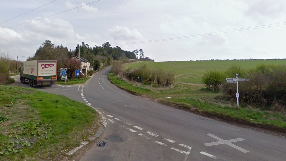 Teenage motorcyclist dies after crash near Whitchurch - BBC News