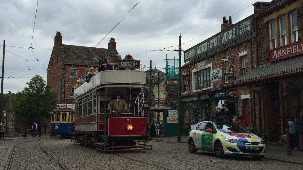 Google captures virtual history of Beamish Museum - BBC News