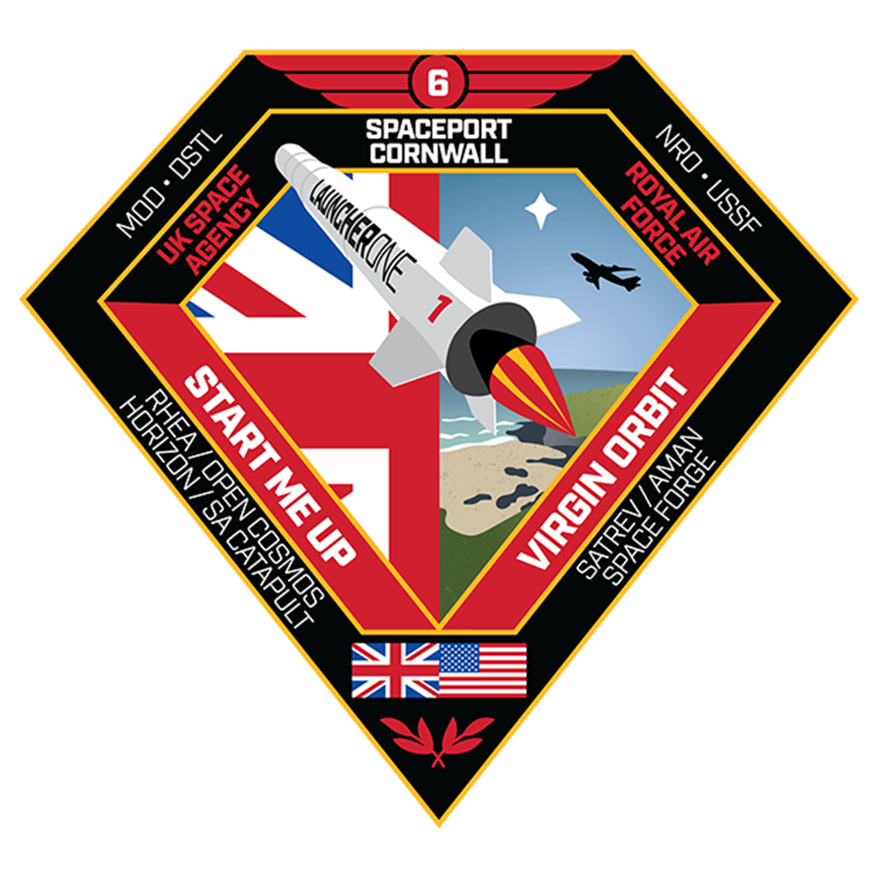 Virgin jumbo arrives in Cornwall for UK space launch - BBC News
