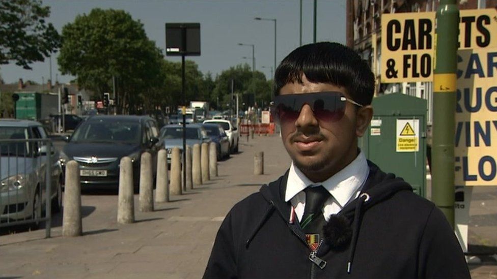Boy, 12, dies after bicycle hit by car in Birmingham - BBC News