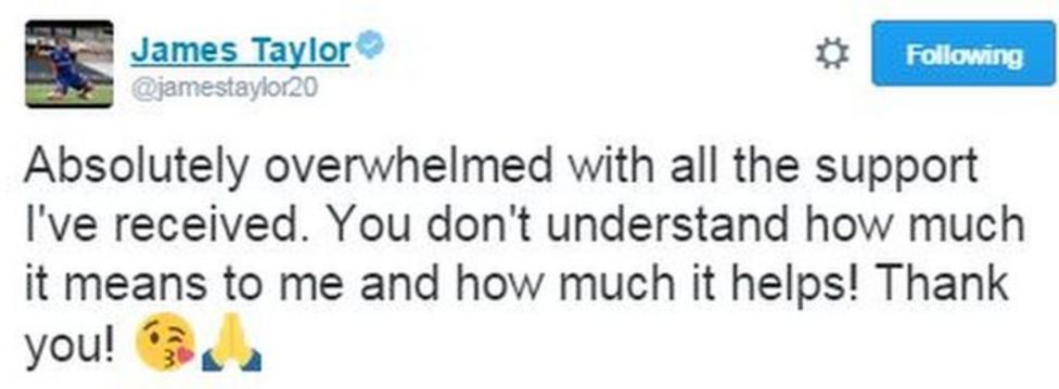 James Taylor: England & Nottinghamshire batsman forced to retire - BBC ...