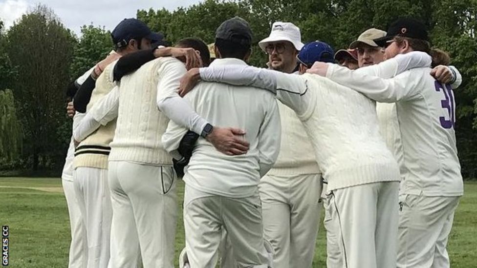 The LGBTQ+ cricket match making history - BBC Sport