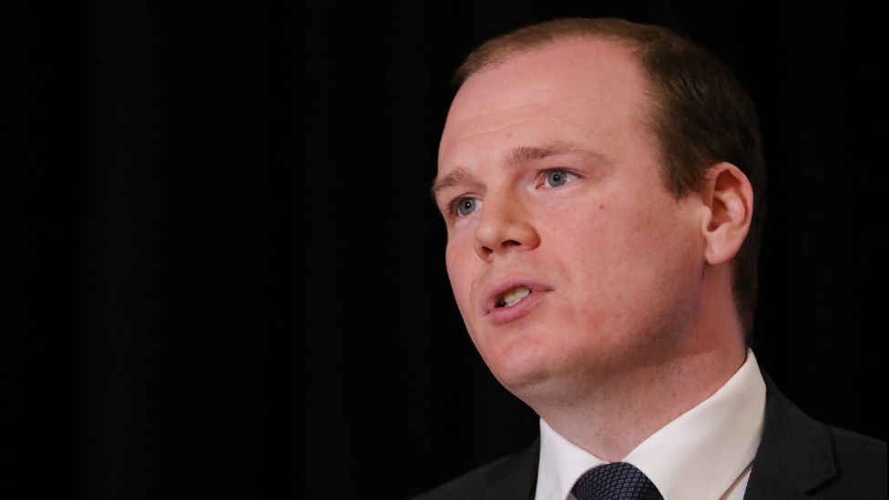 DUP: Gordon Lyons replaces Paul Frew as NI economy minister - BBC News