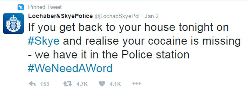 Police Scotland's #HipHopCops tweeters win award - BBC News