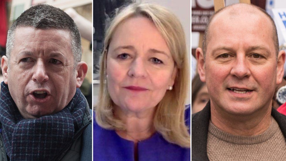 Unite leadership: Three-way battle to be left's candidate - BBC News