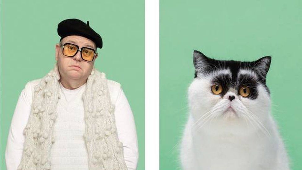Meet the cats with human lookalikes! - BBC Newsround