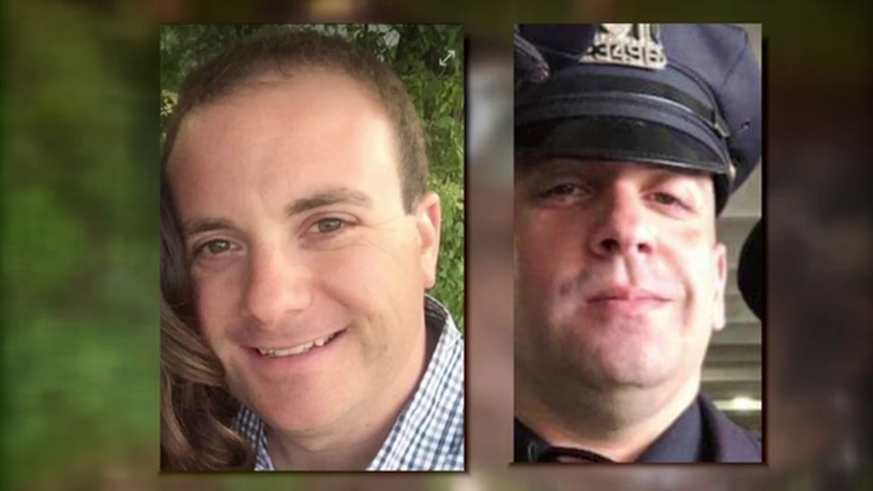 NYPD officers killed in wedding day Maserati crash - BBC News
