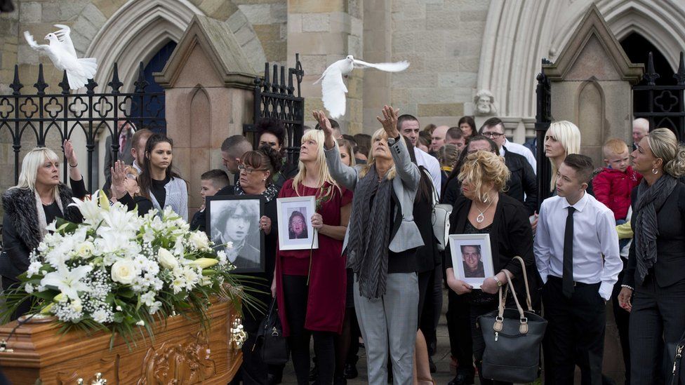 Disappeared victim Kevin McKee's funeral told of '43 years of pain ...