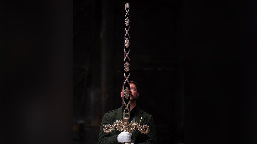 Honours of Scotland: King Charles to be presented with new sword - BBC ...