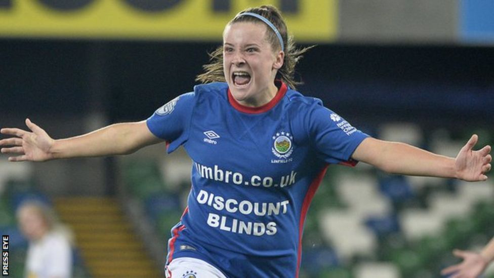 NI and Linfield Ladies midfielder Megan Bell joins Durham Women - BBC Sport