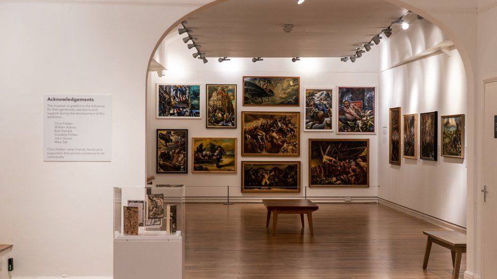 Northampton museum funded by sale of statue to reopen in July - BBC News