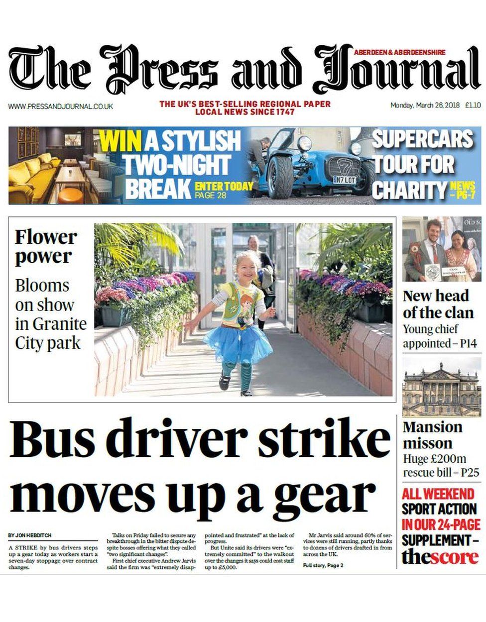 The papers: Hit and run teen's broken neck - BBC News